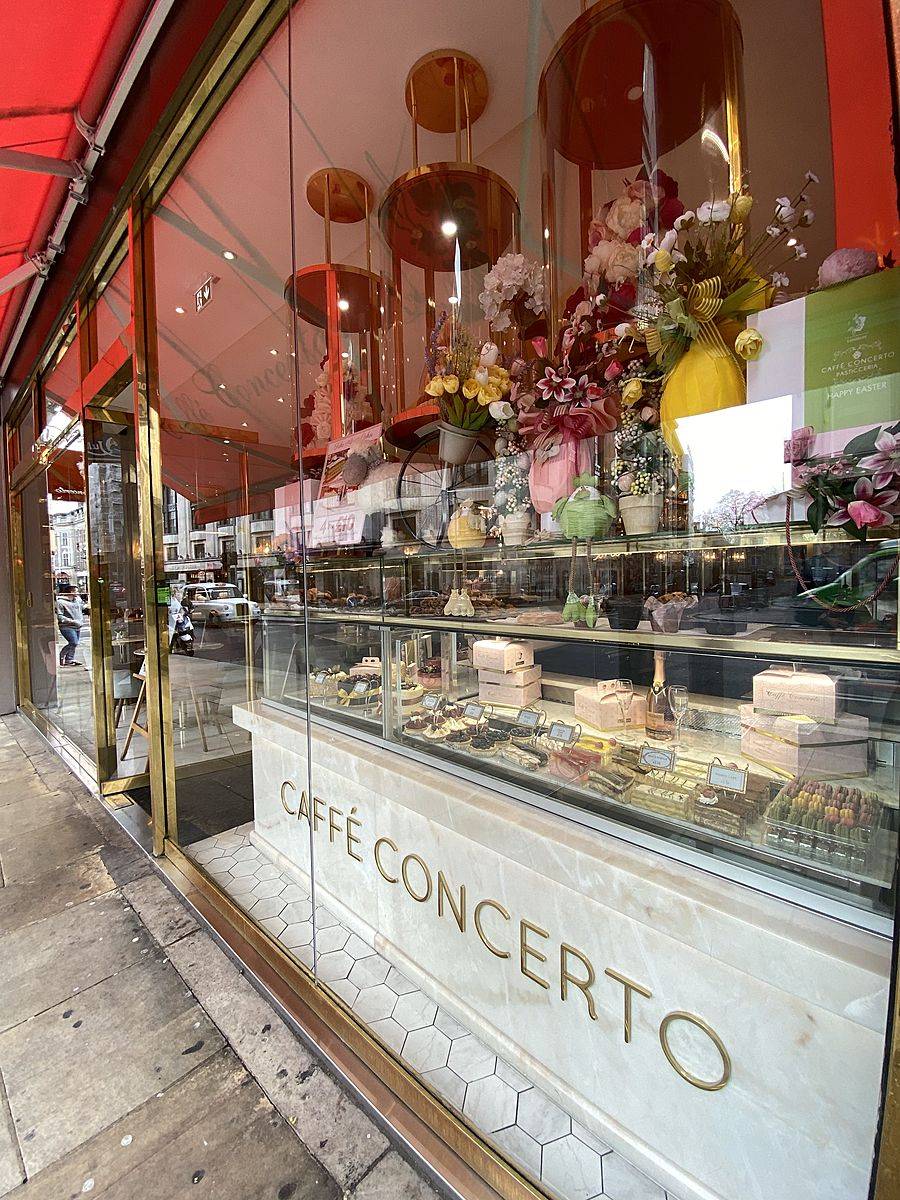 Caffe Concerto, Kensington - Bernard Arnull